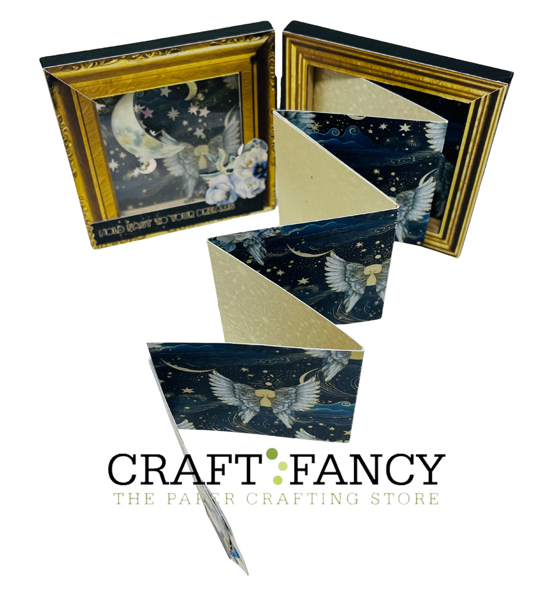 Starlight Dreams 4x4 Canvas Frame Shaker Album – CraftFancy