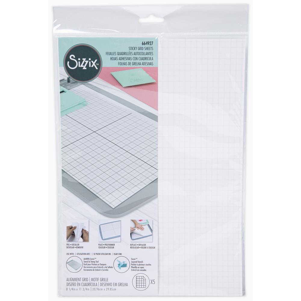 Sizzix Sticky Grid Sheets – CraftFancy