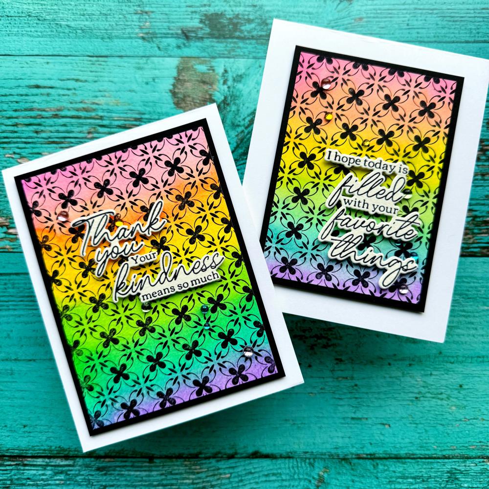 Pinkfresh Studio Favorite Things Sentiments Press Plate Dies – CraftFancy