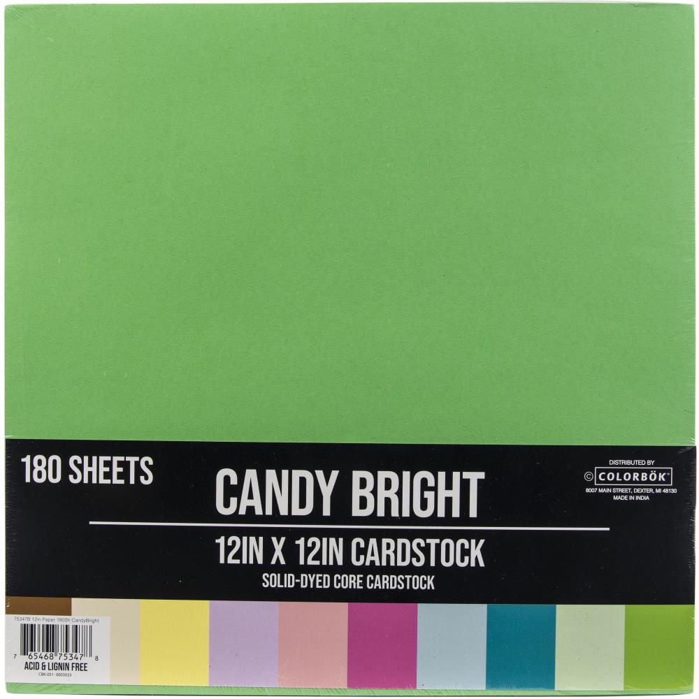 Candy Bright 12x12 Paper Pack – CraftFancy
