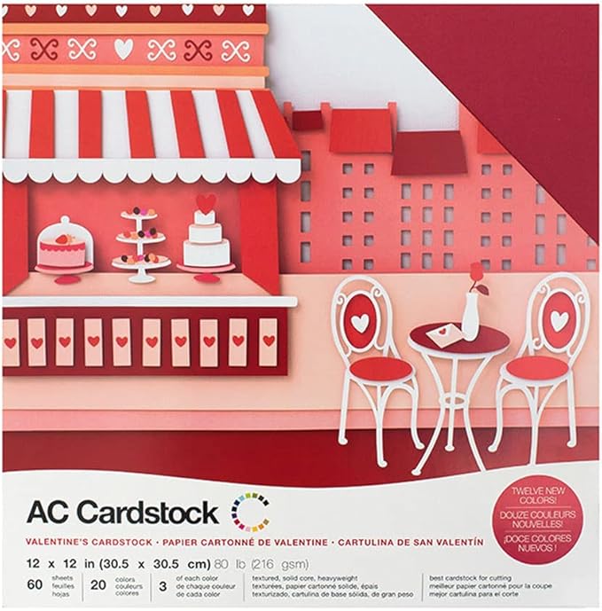 12 x 12 - CARDSTOCK PACK - Valentine's – CraftFancy