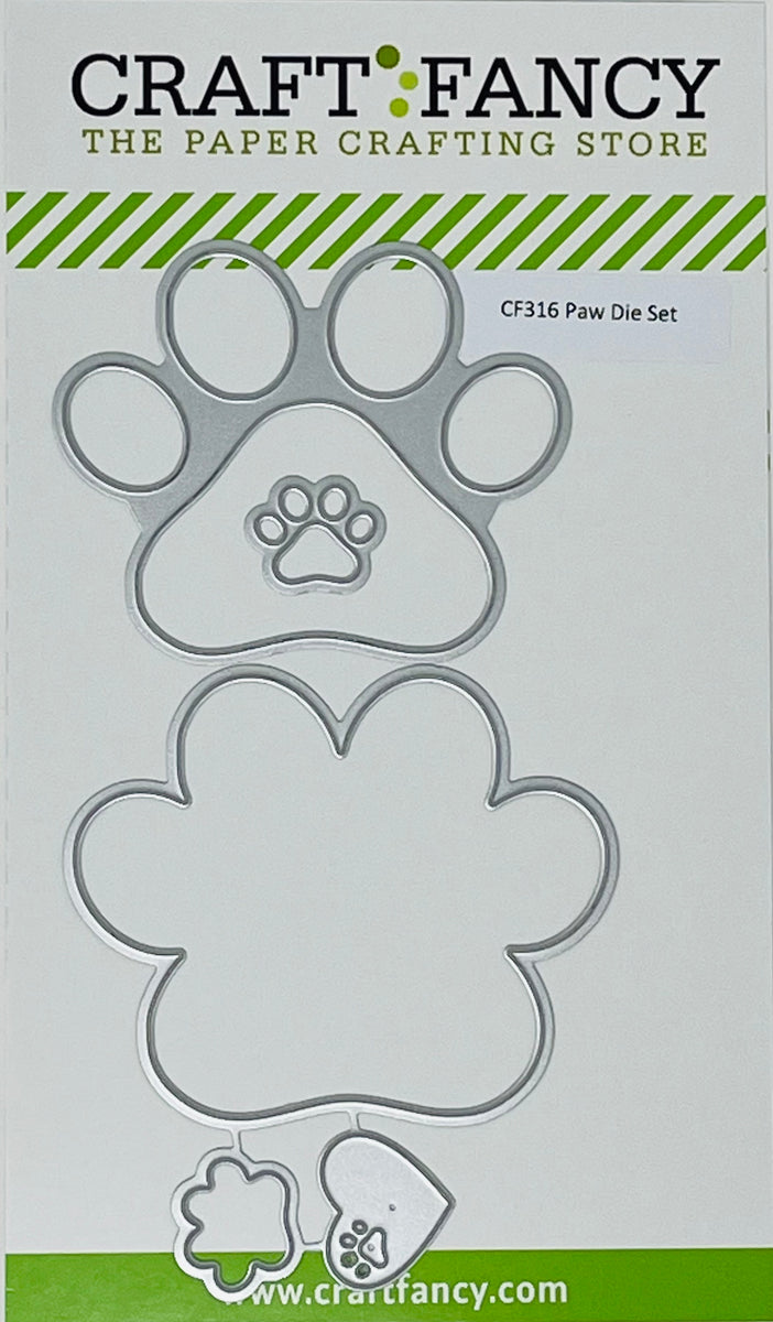 CF316 Paw craft die – CraftFancy