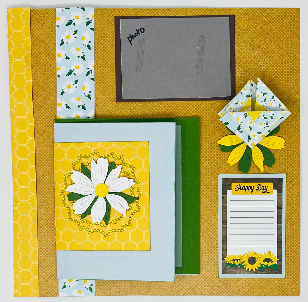 Happy Day 2 Interactive Scrapbook Pages – CraftFancy