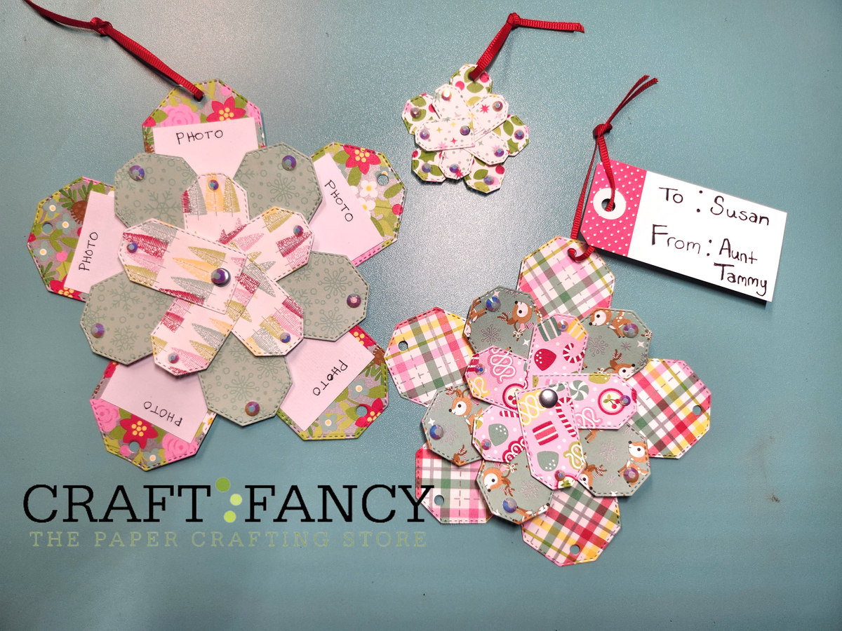 Tinsel Time Tag Mini Album & Ornament Kit – CraftFancy