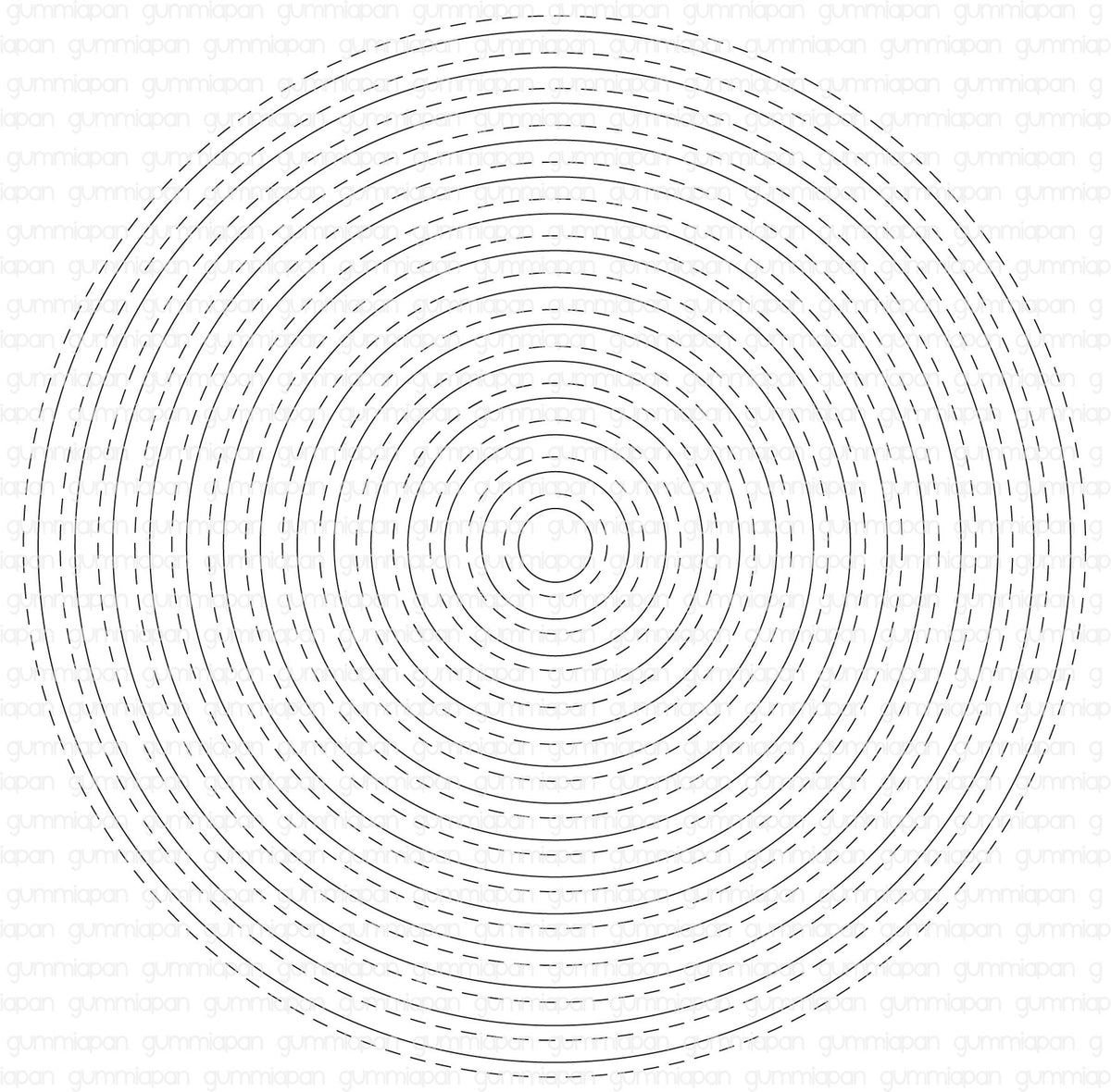 D201033 Circle Nesting Dies With Outside Stitches – CraftFancy