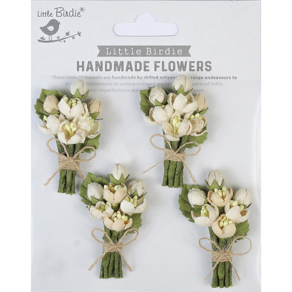 Ivory Pearl Paper Flowers – CraftFancy
