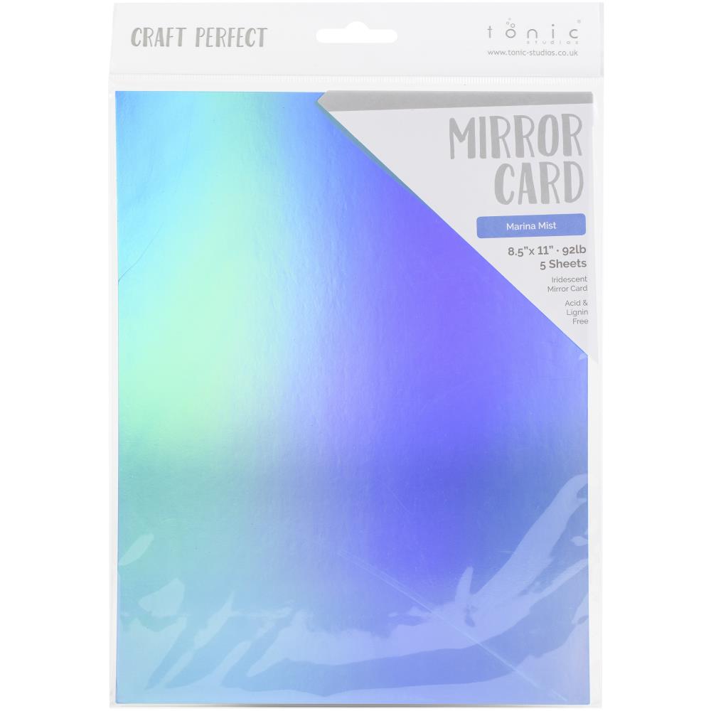 Marina Mist Iridescent Mirror Cardstock – CraftFancy