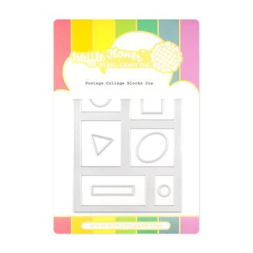 Postage Collage Blocks Die – CraftFancy