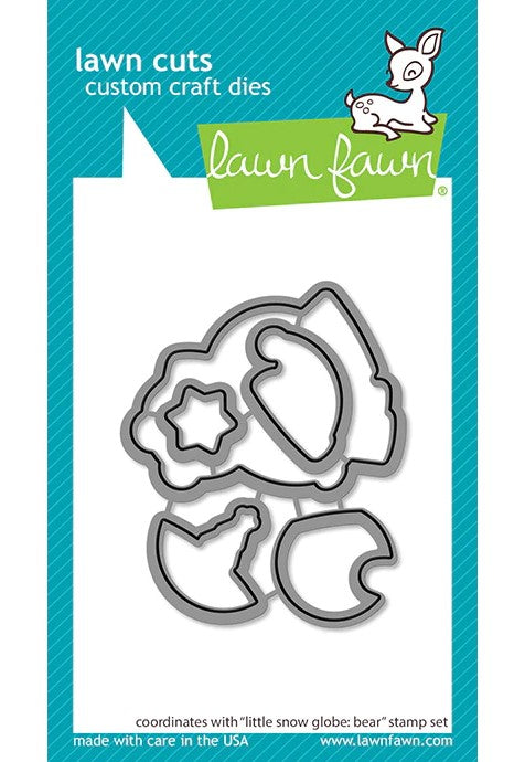 LF3275 Little Snow Globe: Bear Die Set – CraftFancy