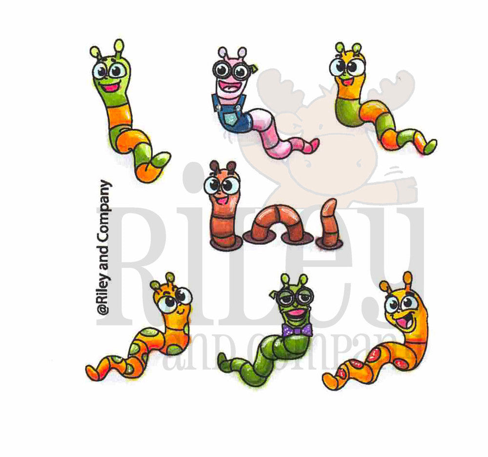 VLLS2460 Worms Layering Sheets – CraftFancy