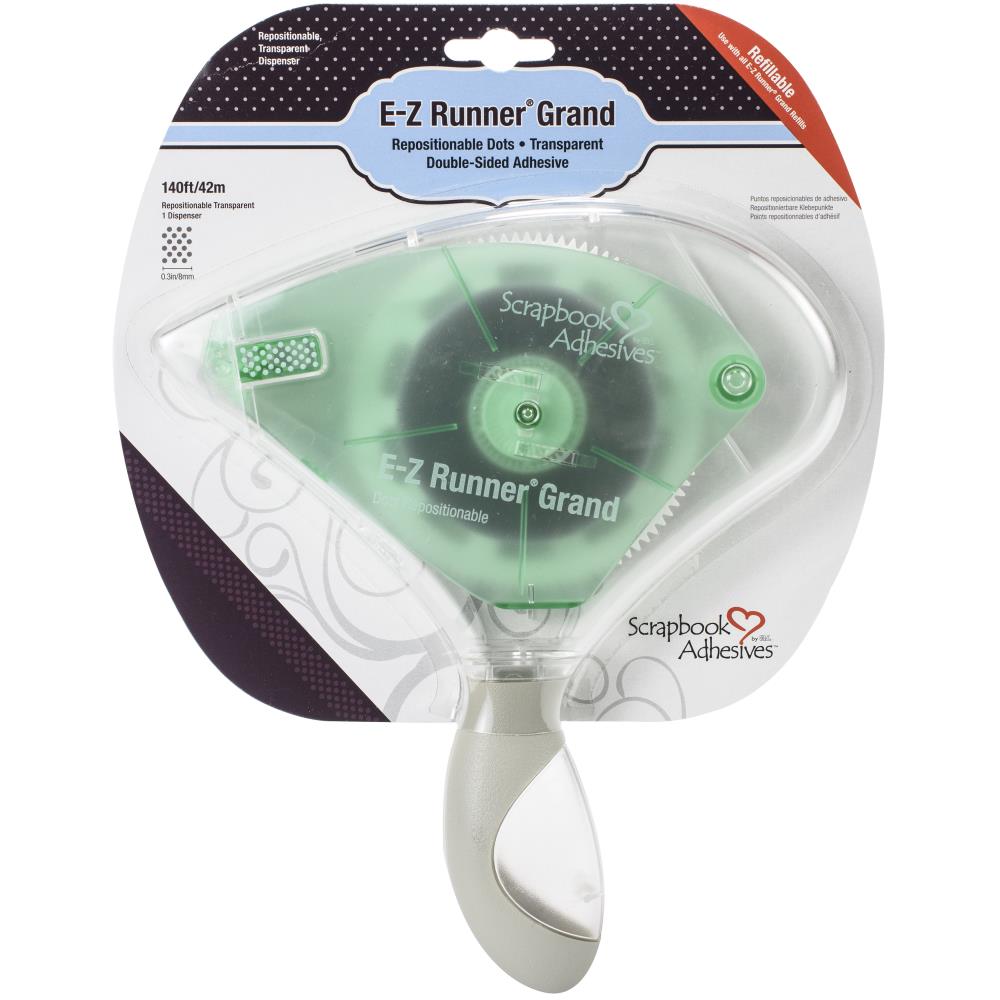 E-Z Runner® Grand Repositionable Dots Refillable Dispenser – CraftFancy