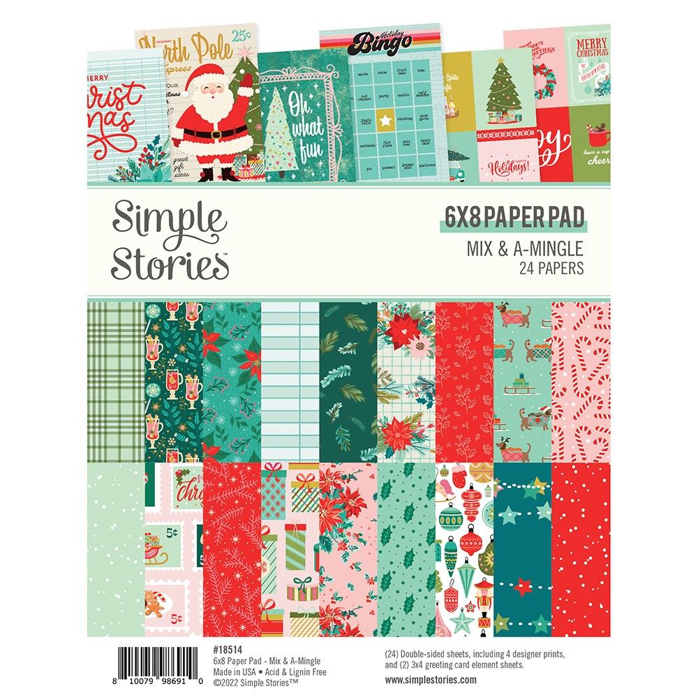 Simple Stories Mix & A-Mingle 6 x8 Paper Pad – CraftFancy