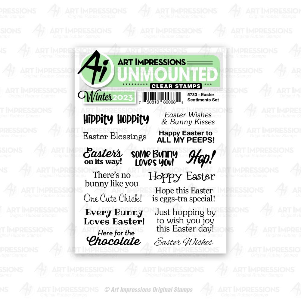 5733 Easter Sentiments Stamp Set – CraftFancy