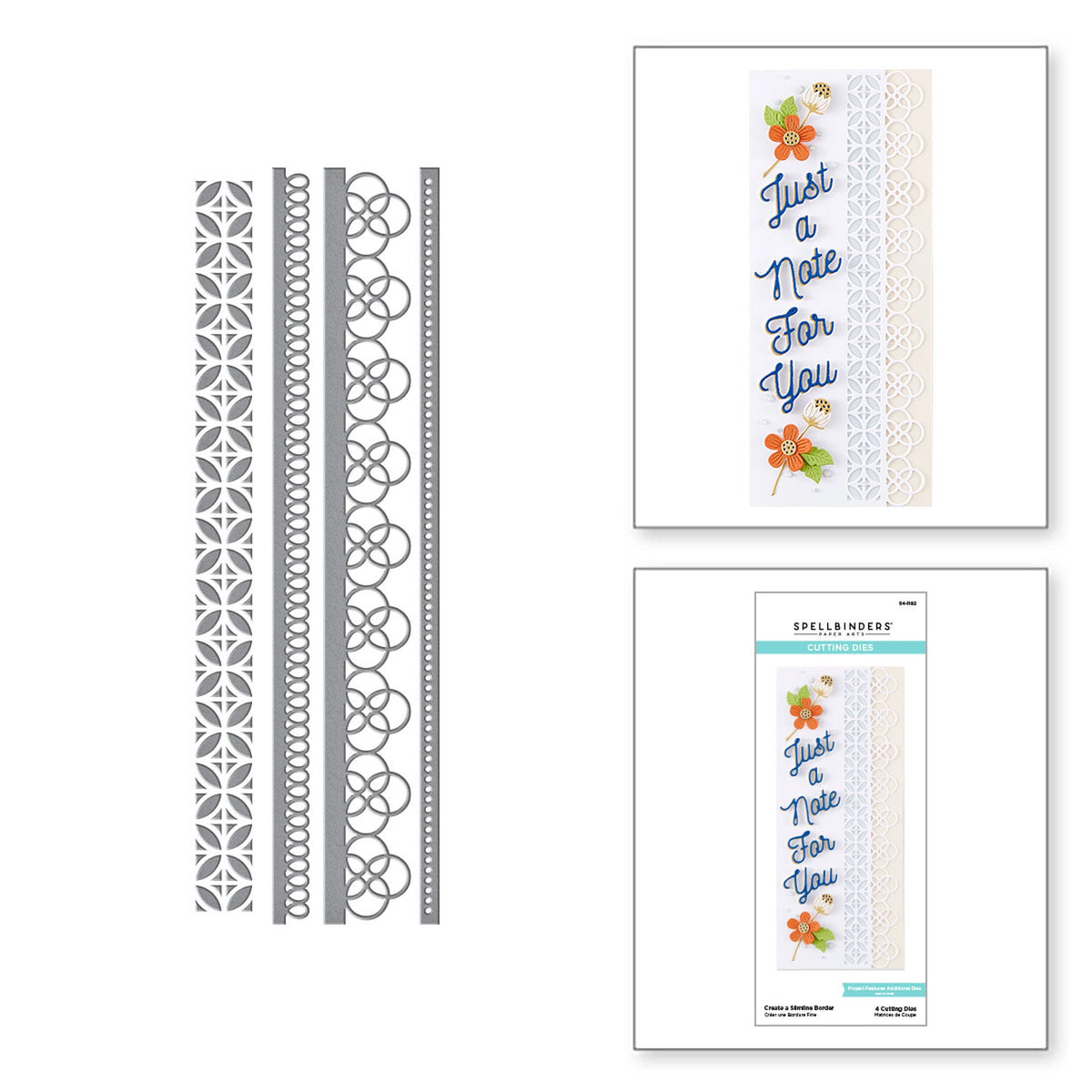 S4-1182 Create A Slimline Border Dies – CraftFancy