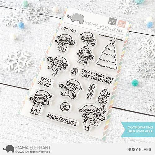 Busy Elves Stamp Set – CraftFancy